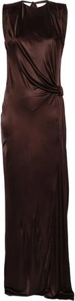 Elisabetta Franchi Femme, Robes, Brun, Taille: 38 FR Red Carpet Dress