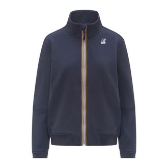 K-Way Pepin Brushed Pc Fleece - - Sweatshirts & Hoodies - Herren - Blau - XS