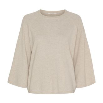 BTF-CPH Btfcph - Pull en cachemire &agrave; maille fine - Femme - Pulls - Gris - Taille: 36 FR