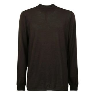 Rick Owens Level Lupetto - - Knitwear - Herren - Braun - XL