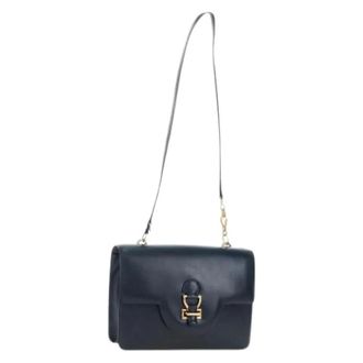 Herm&egrave;s Pre-owned Vintage Schultertasche - - Pre-owned - Damen - Blau - ONE SIZE