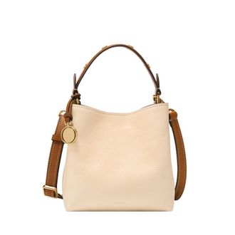 Fossil Jessie Damen Wei&szlig;e Leder Tasche, ZB11002120