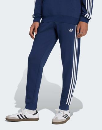 adidas Originals Pantalon de jogging &agrave; 3 bandes - Indigo nuit/blanc-Bleu