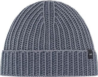Eisb&auml;r M&uuml;tze Herren & Damen Sorrak Grau - Merino Winterm&uuml;tze Unisex mit Fleece sch&uuml;tzt vor K&auml;lte und Wind - Strickm&uuml;tze atmungsaktiv thermoregulierend Winter