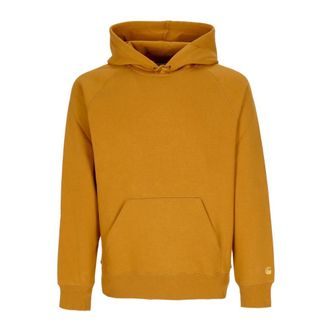 Carhartt Work in Progress Homme, Sweatshirts et sweats à capuche, Jaune, Taille: S Sweat à Capuche Chase Buckthorn/Or