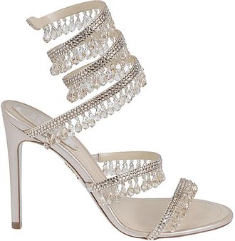 Rene Caovilla Sandalen - Sandals Beige - Gr. 36 (EU) - in Beige - f&uuml;r Damen