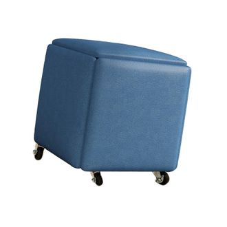 Generic 5-in-1-Nesting-Ottomane-W&uuml;rfelstuhl, Sitzgelegenheiten for kleine R&auml;ume, Sitz-Waschtischhocker, for die Verwendung in Wohnzimmer, Esszimmer, Schlafzim