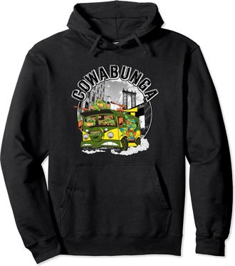 Teenage Mutant Ninja Turtles Cowabunga Turtle Van Logo Pullover Hoodie