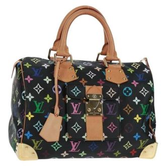 Louis Vuitton Pre-owned Canvas Handtasche - - Pre-owned - Damen - Schwarzk - ONE SIZE