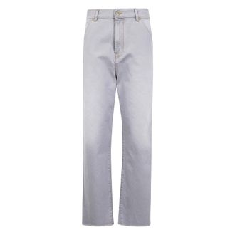 Darkpark Weite Passform Denim G&uuml;rtel verzierte Jeans - - Jeans - Damen - Grau - W27