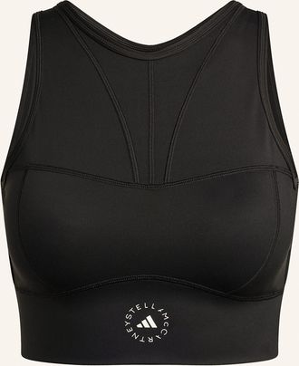 adidas Adidas By Stella Mccartney Cropped-Top Adidas By Stella Mccartney schwarz