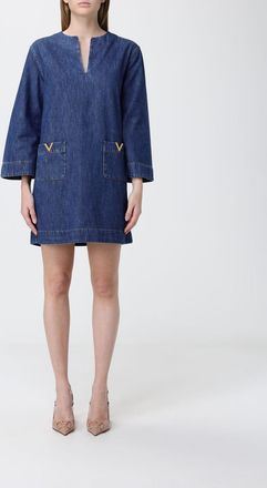 Valentino Kleid Damen Farbe Denim