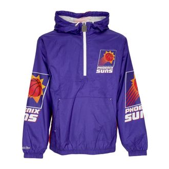 Mitchell & Ness Phoenix Suns Windbreaker Anorak Original Team Colors - - Jackets - Herren - Blau - M