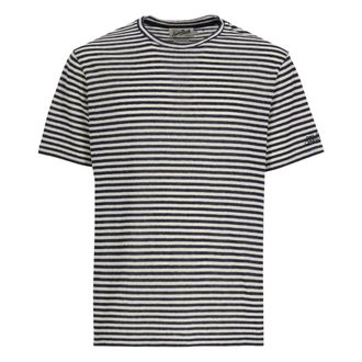 Saint Barth Homme, Tops, Bleu, Taille: S Dover Stripes T-shirt