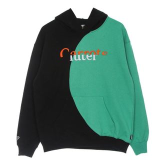 Iuter Schwarzer Split Hoodie mit Karotten-Design - - Sweatshirts & Hoodies - Herren - Schwarzk - M