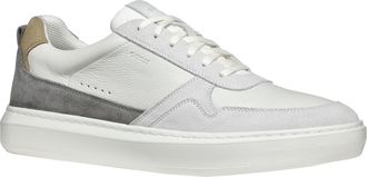 Geox Herren U DEIVEN A Sneaker, Off White/Anthracite, 41 EU
