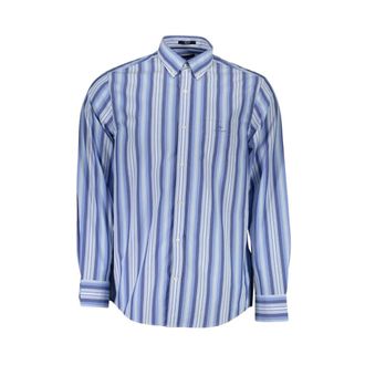 GANT Homme, Chemises, Bleu, Taille: M Chemise élégante à manches courtes bleu clair