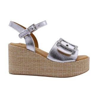 È Mia Femme, Chaussures, Gris, Taille: 40 EU Sandale compensée Bendigo