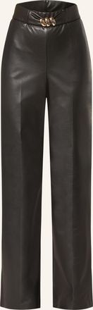 Joseph Ribkoff Hose In Lederoptik schwarz