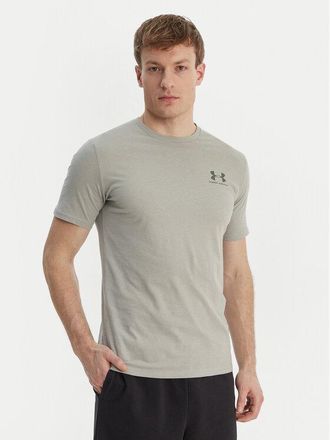 Under Armour T-Shirt Left Chest Logo SS 1326799 Grau Loose Fit