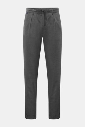 04651/ Herren - Woll-Jogpants dunkelgrau