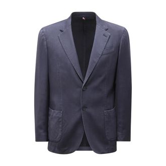 Santaniello Gl7220Mf Wool Jacket - - Jackets - Herren - Blau - L