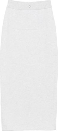 Coperni jupe en jersey à empiècements - Gris