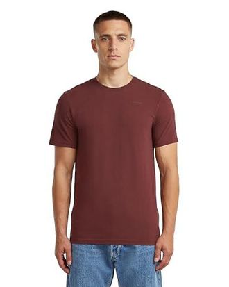 G-Star Homme T-Shirt Slim Base, Rouge (port red D19070-C723-4608), L