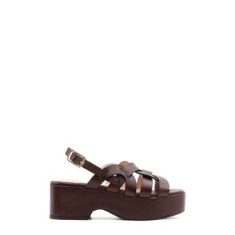 Duccio del Duca Damen, Schuhe, Braun, 39 EUGr&ouml;&szlig;e