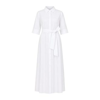 Max Mara Damen, Kleider, Wei&szlig;, XLGr&ouml;&szlig;e