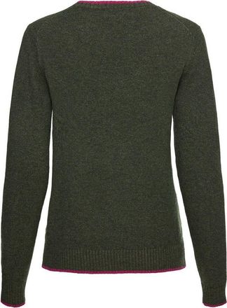 Brigitte von Sch&ouml;nfels Strickpullover Pullover mit Fasanmotiv