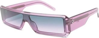 Rick Owens Femme, Accessoires, Rose, Taille: ONE Size Gethshades Lunettes de soleil