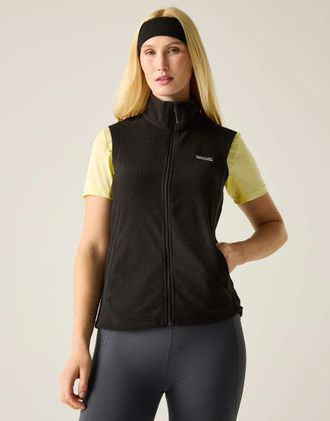 Regatta Sweetness II - Kuschelige Fleece-Weste in Schwarz