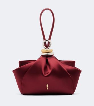 Christian Louboutin Sac &agrave; main Sabrina Small en satin