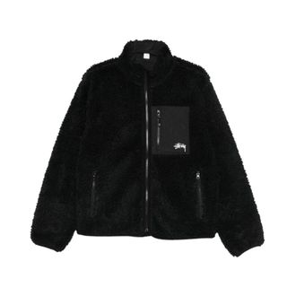 St&uuml;ssy Sherpa Wendejacke - - Sport - Herren - Schwarzk - M