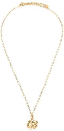 Au Printemps Paris Collier &agrave; pendantif tr&egrave;fle