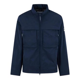 Aquascutum Lamina Mock Neck Jacket - - Jackets - Herren - Blau - 2XL