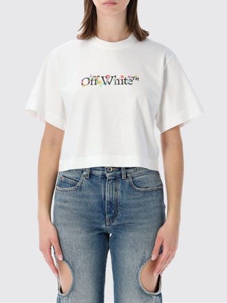 Off-white T-Shirt OFF-WHITE Femme couleur Blanc