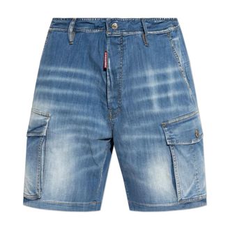 Dsquared2 Homme, Shorts, Bleu, Taille: 2XL Denim Shorts