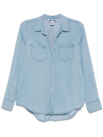 DKNY Chambray-Hemd - Blau