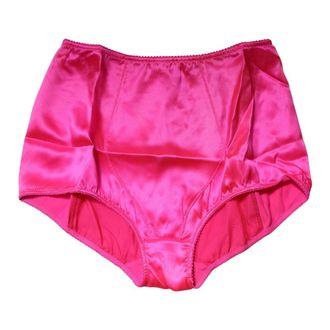 Dolce & Gabbana Femme, Sous-v&ecirc;tements, Rose, Taille: 38 FR Culotte gainante taille haute