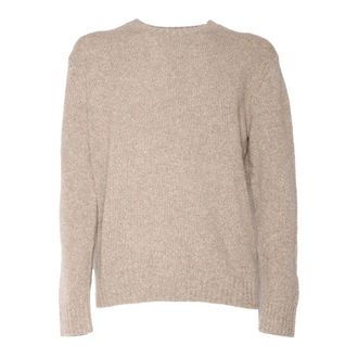 Ballantyne Donegal Rundhals-Pullover - - Knitwear - Herren - Beige - XL