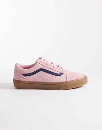 Vans Old Skool - Sneaker in Rosa mit Gummisohle