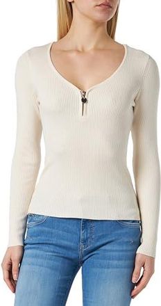 Morgan Femme 232-mbanza Sweater, Ivoire, XL EU