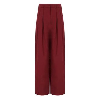 Essentiel Femme, Pantalons, Rouge, Taille: 36 FR Jazmine Pantalons