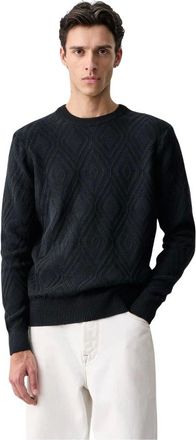 Joop Pull en maille &agrave; col rond - Homme - Pulls - Bleu - Taille: 2XL