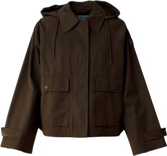 Marc O'Polo Denim Damen 342116370303 Short Cotton Jacket mit Detachable, 485, XS