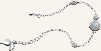 Tamara Comolli Tamara Comolli Armband Bracelet Bouton Mini Chain Cashmere - Small/Medium 18k Weißgold silber