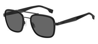 HUGO BOSS Sonnenbrillen Boss BOSS 1486/S Matte Black/Grey 54/21/145 Herren