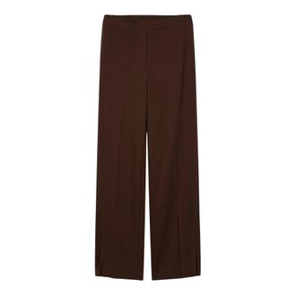 Luisa Cerano Punto-Milano Wideleg Hose - - Trousers - Damen - Braun - M